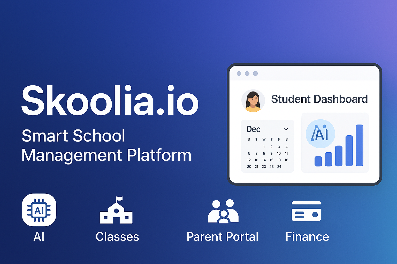 Skoolia.io – Best School Management Software 2025 | AI-Powered
